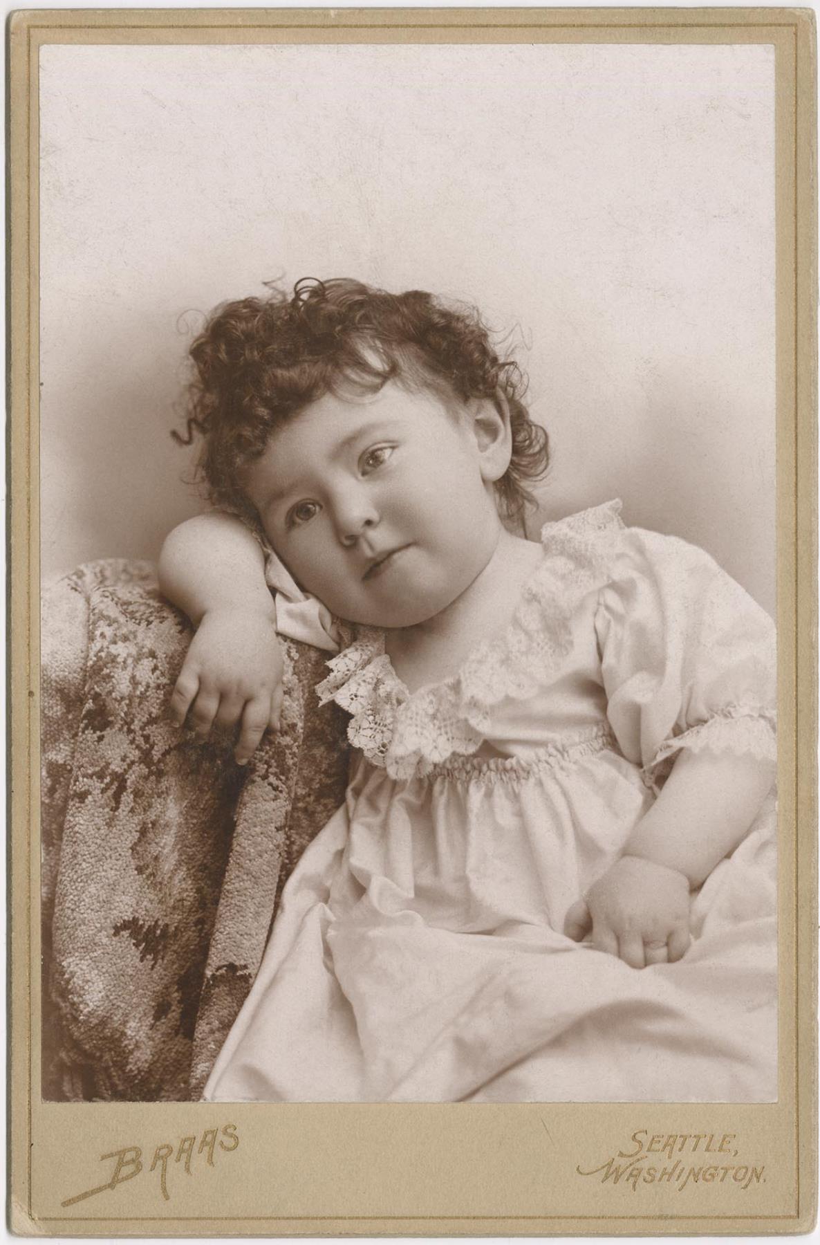 Inez Louisa Denny, Seattle, circa 1895Inez Louisa Denny as a child ...