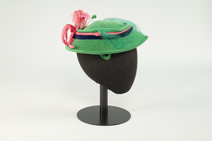 Green and pink John Eaton hat, ca. 1950s-1960s – Museum of History ...